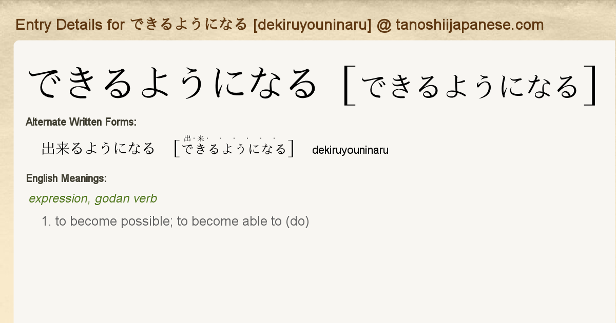 Entry Details For 垢抜け [akanuke] Tanoshii Japanese, 48% OFF