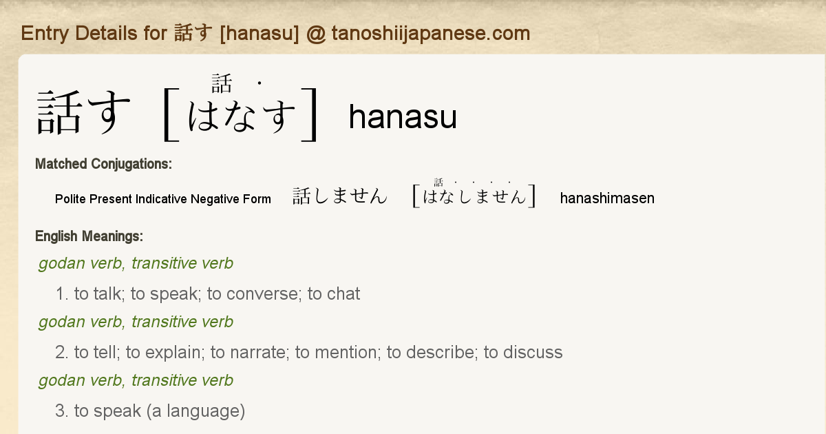 Entry Details For 神職 [shinshoku] Tanoshii Japanese, 41% OFF